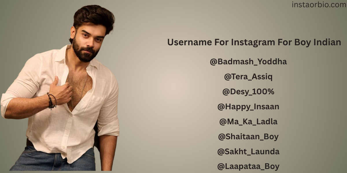 350+Instagram username for boys attitude for stylish 2025